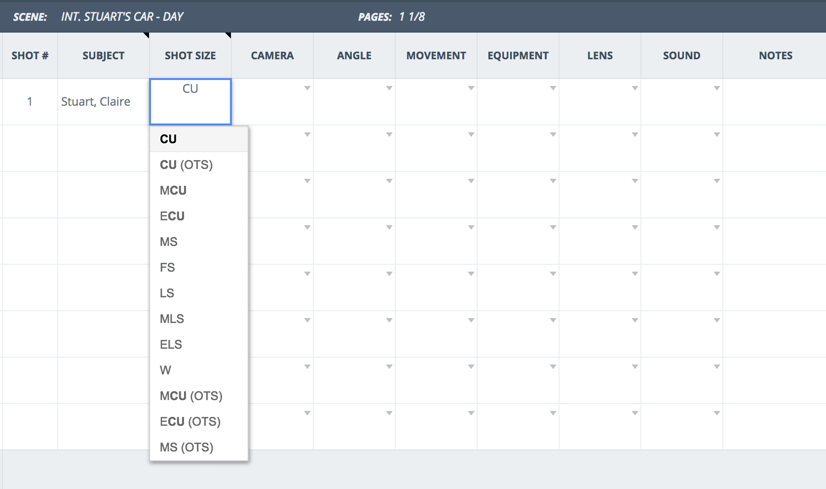 The Only Shot List Template You Need With Free Download